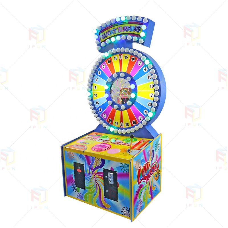 Lucky Turning, arcade game, indoor game machine, lottery ticket game ...