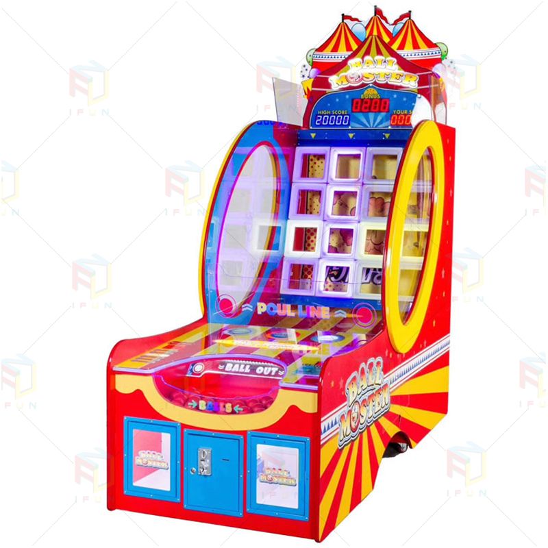 Carnival Game,Throwing Ball Machine , Arcade redemption game, video ...