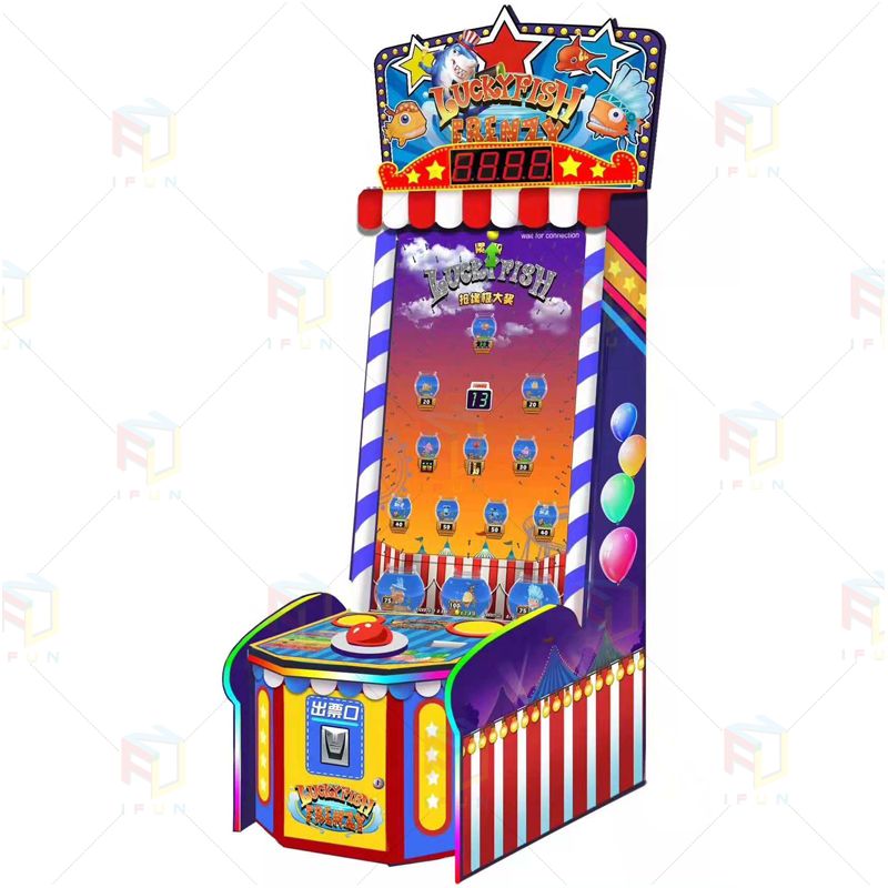 Lucky Fish Frenzy,Arcade redemption game,lottery ticket game, arcade ...