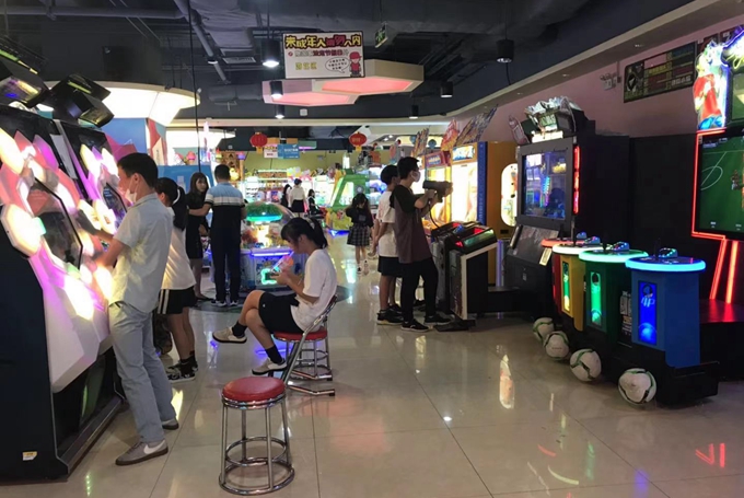 #gamecenter #gamezone #arcadegames #arcademachine#coinoperatedgames # ...