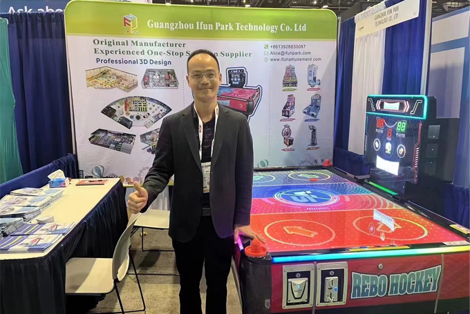 Ifun park booth in 2022 IAAPA expo